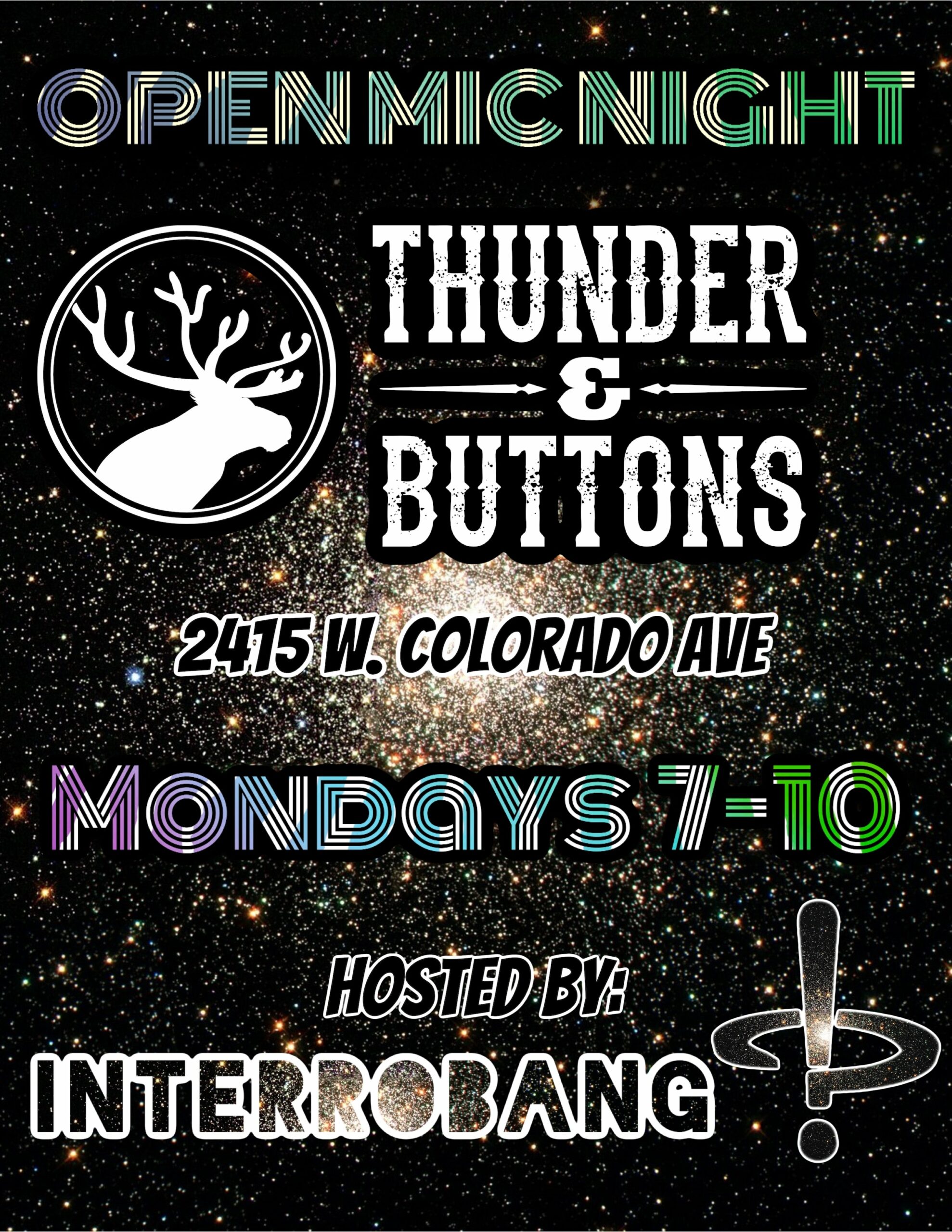 Entertainment Events – Thunder & Buttons